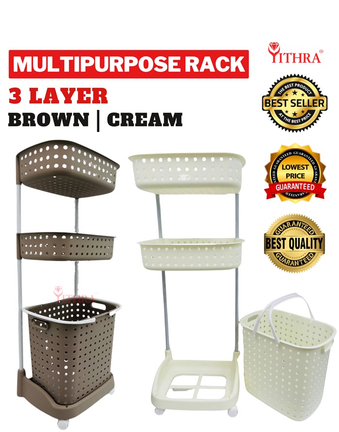 3 LAYER MULTIPURPOSE RACK | SKY HOMEWARE